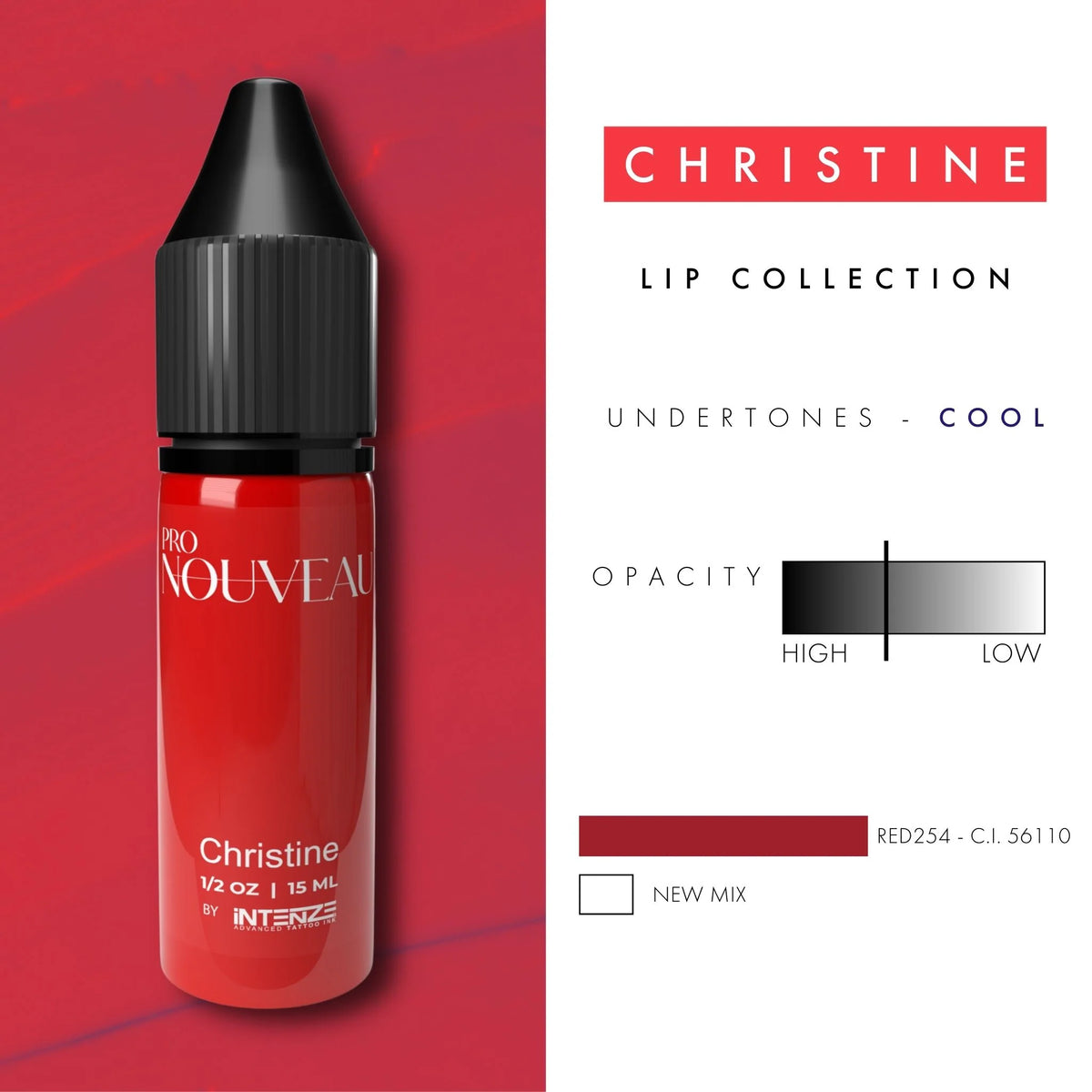 Pro Nouveau - Christine - Lips Pigment | POPU MICRO BEAUTY